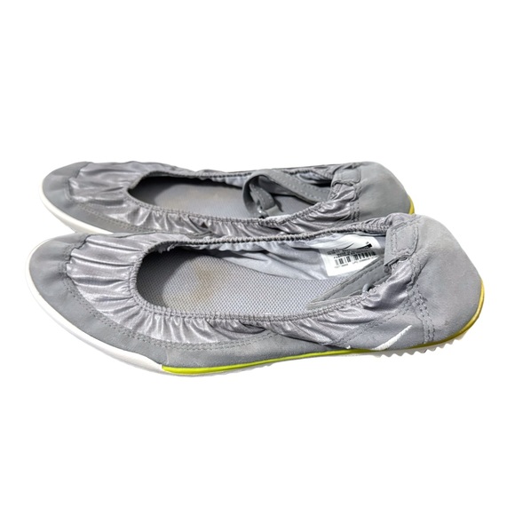 Nike | Shoes | Nike Womens Tenkay Slip Shoes Ballerina Style Gray Size ...